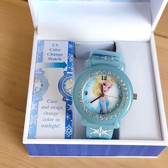 Frozen | Accessories | Disney Frozen Watch Blue Silicone | Poshmark